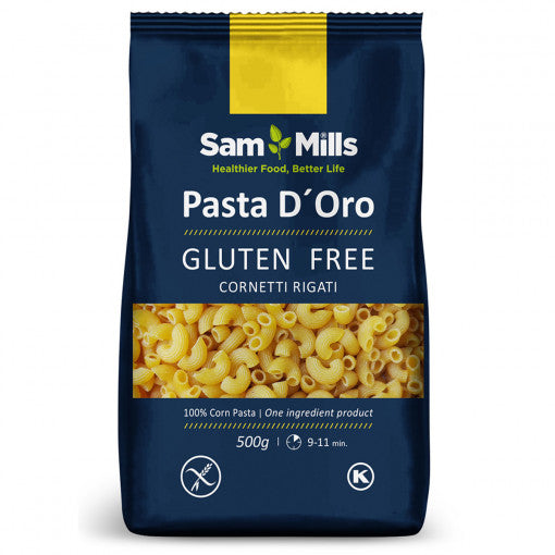 Sam Mills Macaroni pasta (100% corn flour) 500gr – Glutenfree HK