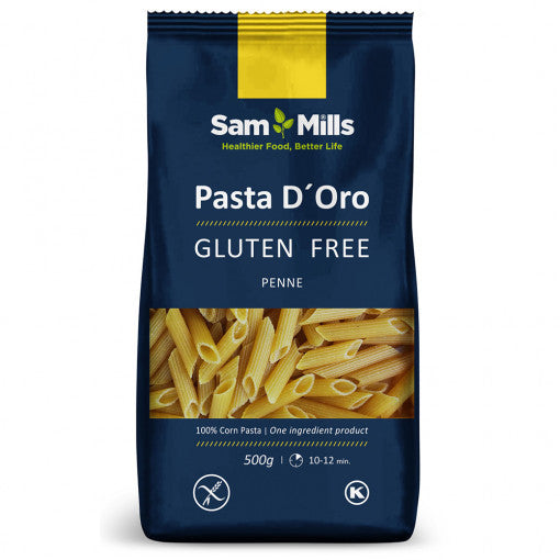 Sam Mills Penne pasta (100% corn flour) 500gr – Glutenfree HK