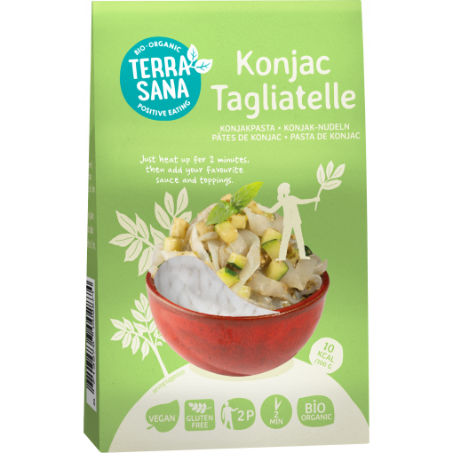 Terrasana Organic Konjac Tagliatelle low carb 250gr – Glutenfree HK